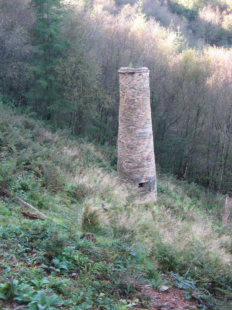Bearland Wood Ironstone Mine Ventilation Flue - Exmoor's Past - the ...