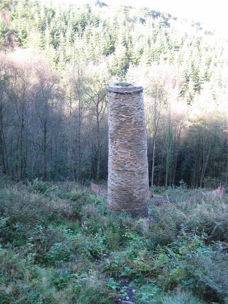 Bearland Wood Ironstone Mine Ventilation Flue - Exmoor's Past - the ...