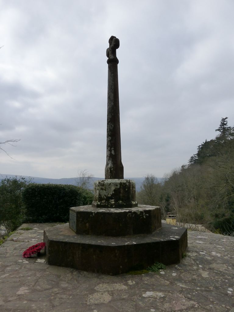 War memorial cross at Selworthy - Exmoor's Past - the online Historic ...